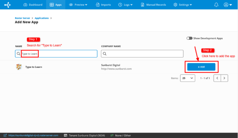 Connecting to the Type to Learn App in ClassLink | Type to Learn